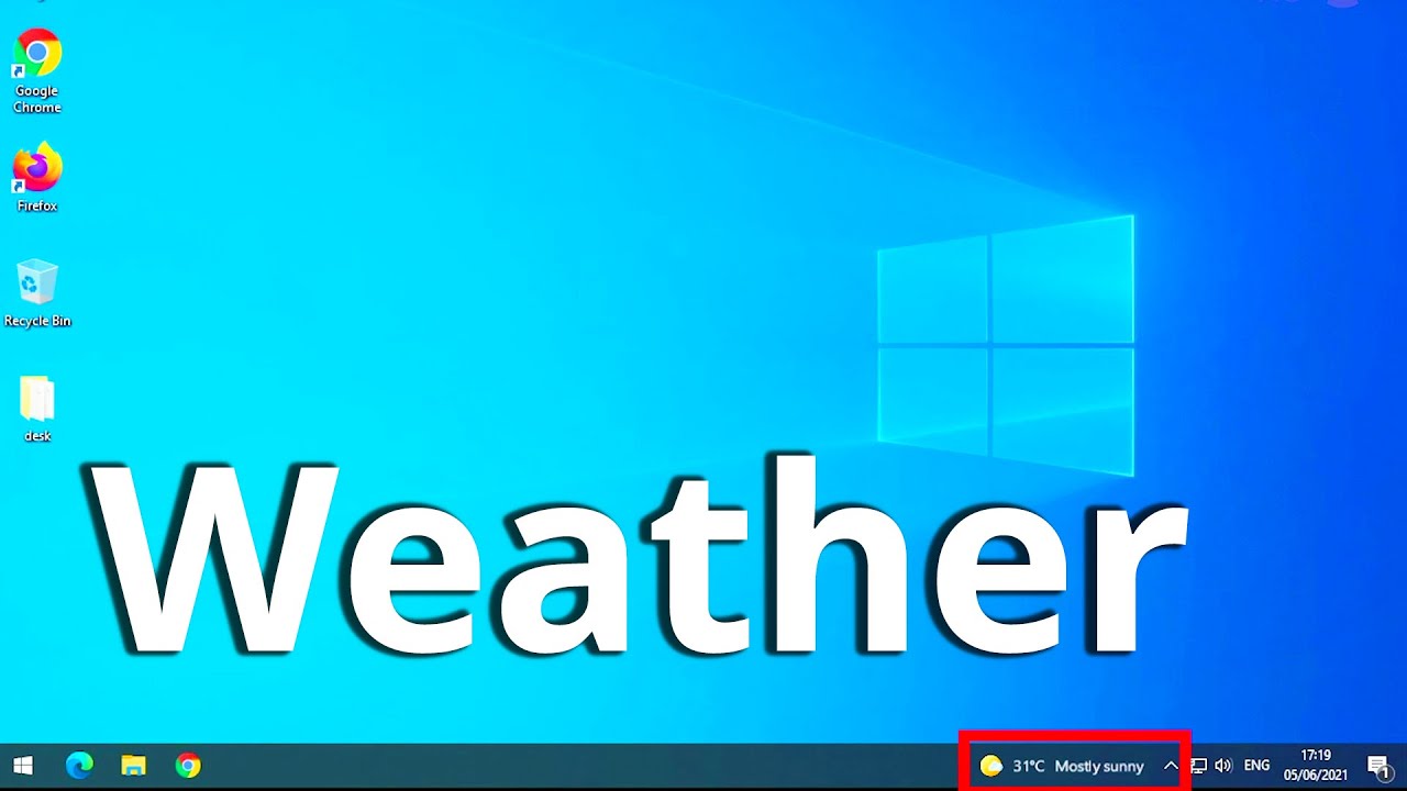 Remove Weather from Windows 10 Taskbar | ION HowTo