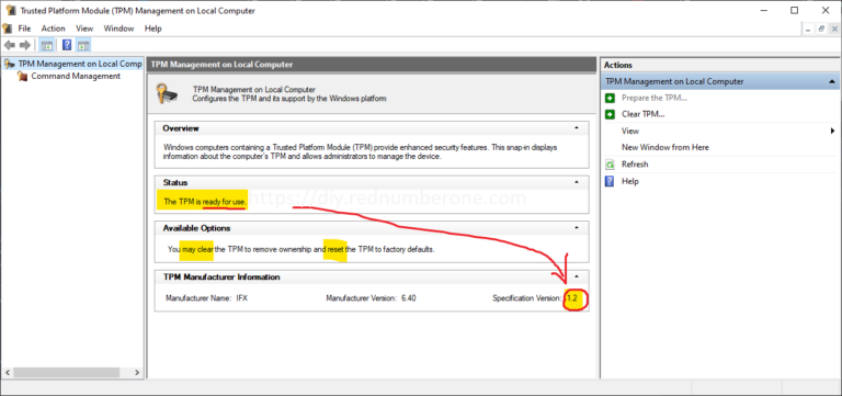 Check if your PC has TPM 2.0 compatible with Windows 11