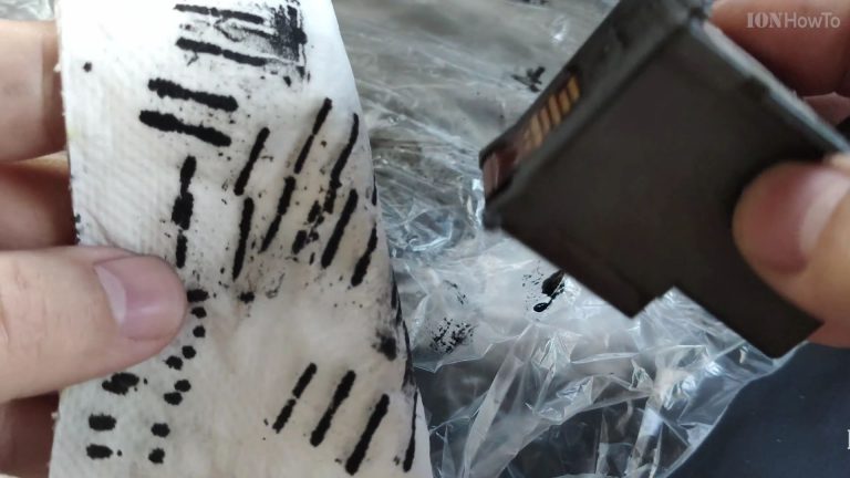 Canon Printer ink cartridge clogged printing lines | ION HowTo