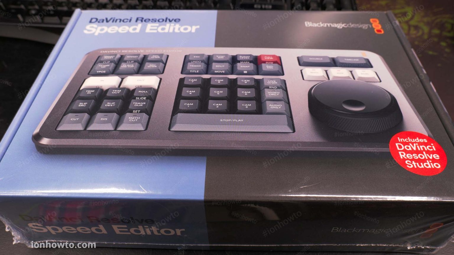 DaVinci Resolve Speed Editor Unboxing Setup First Use | ION HowTo