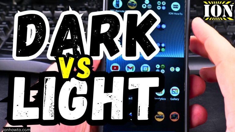 How To Disable Dark Theme On Android Ion Howto