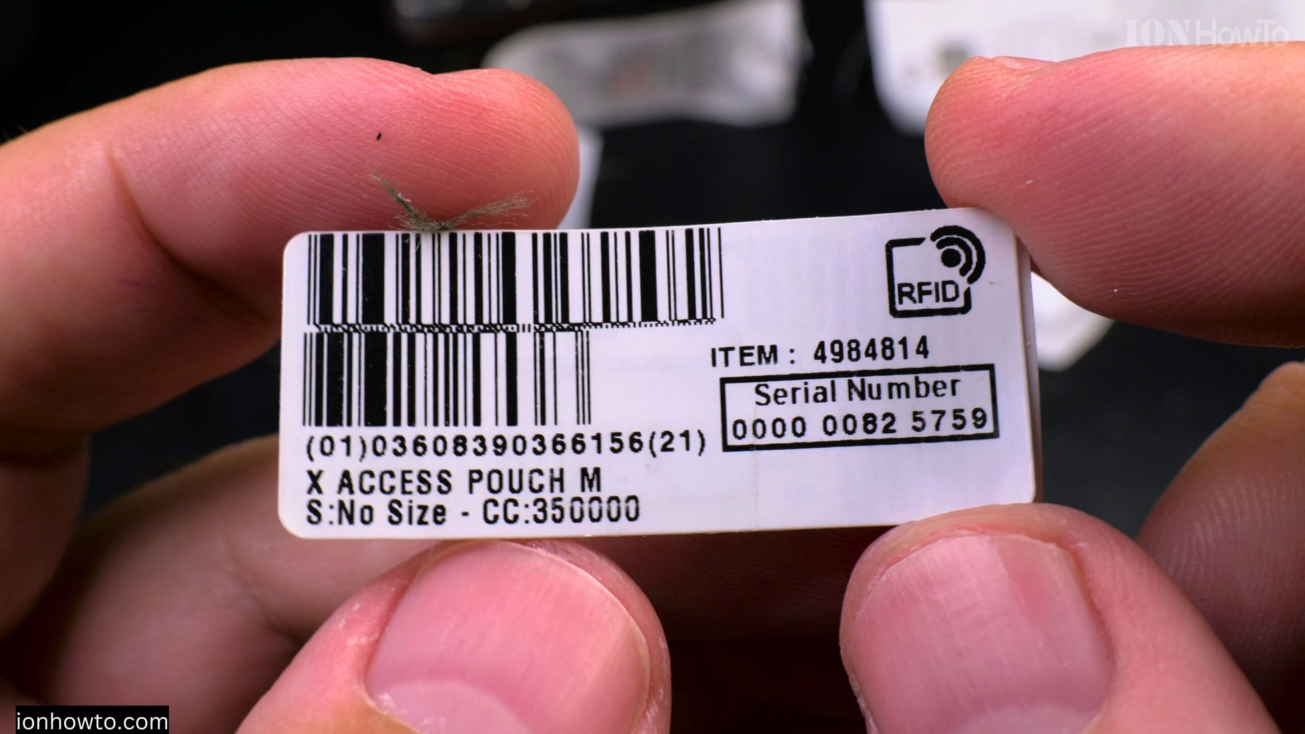 Decathlon RFID Chip in Labels How It Works | ION HowTo